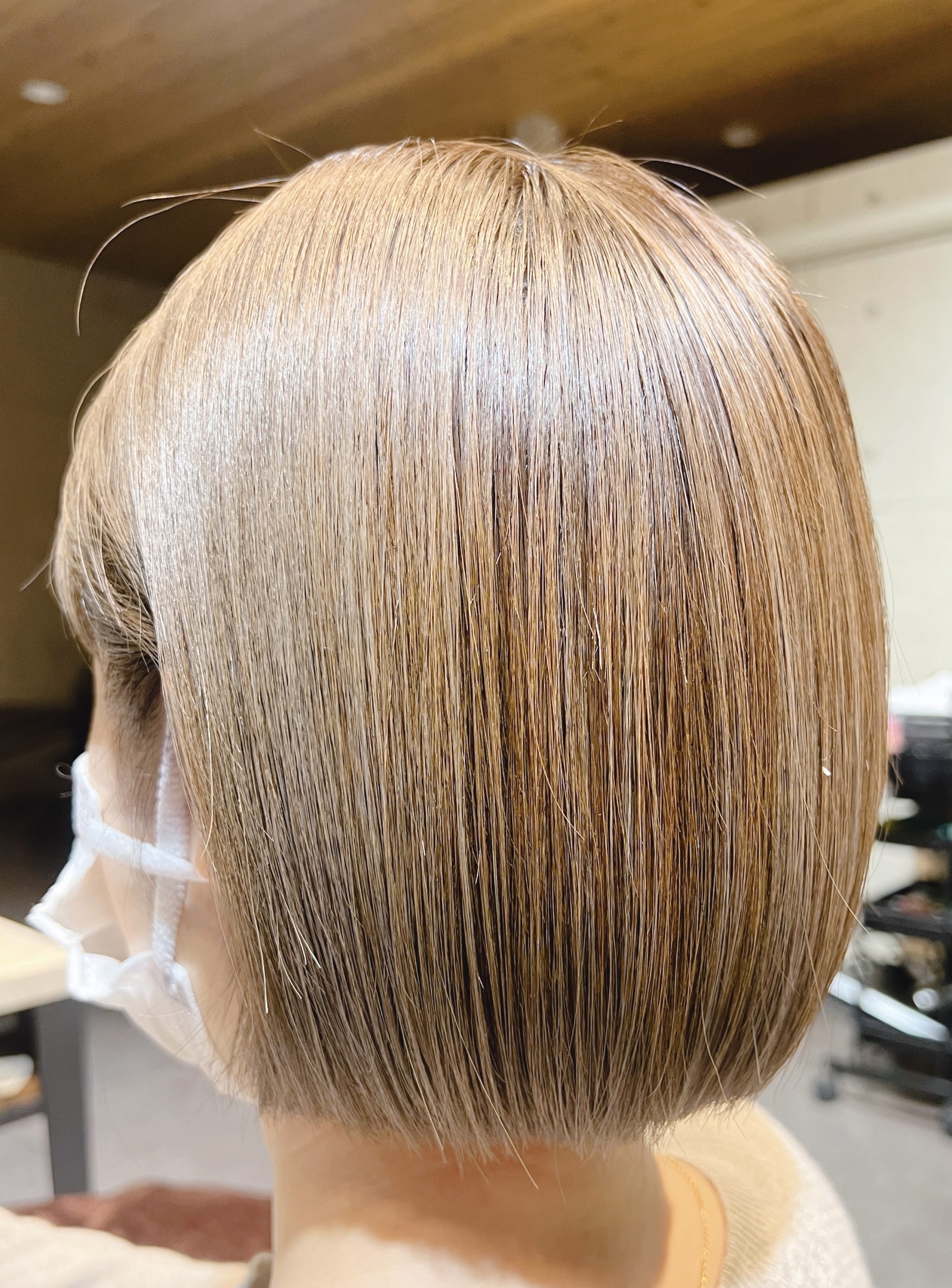 ラインを出してモードボブ | たまプラーザの美容院・美容室 Din kant【ディンカント】