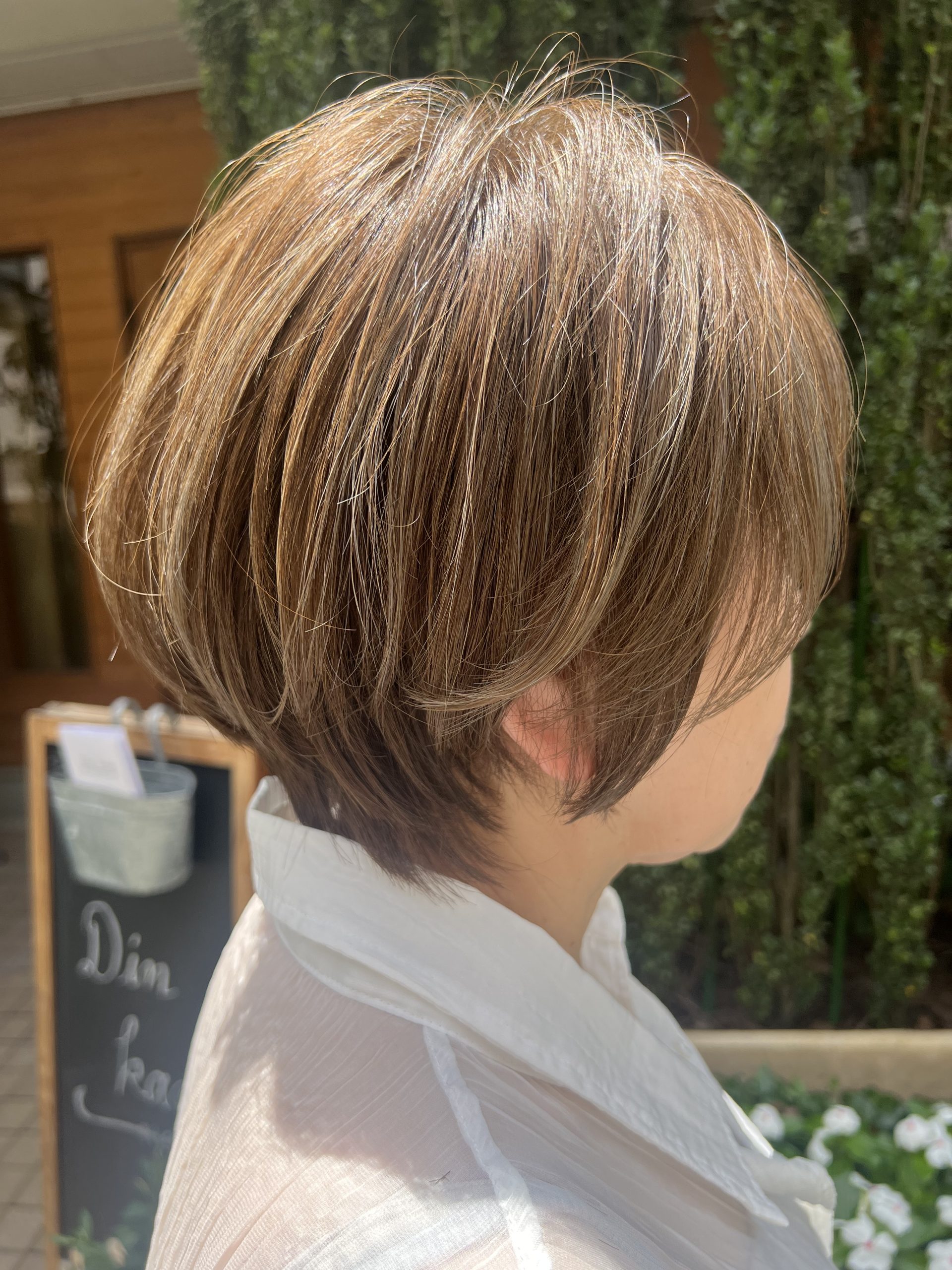 ハイライト×ショート | たまプラーザの美容院・美容室 Din kant【ディンカント】