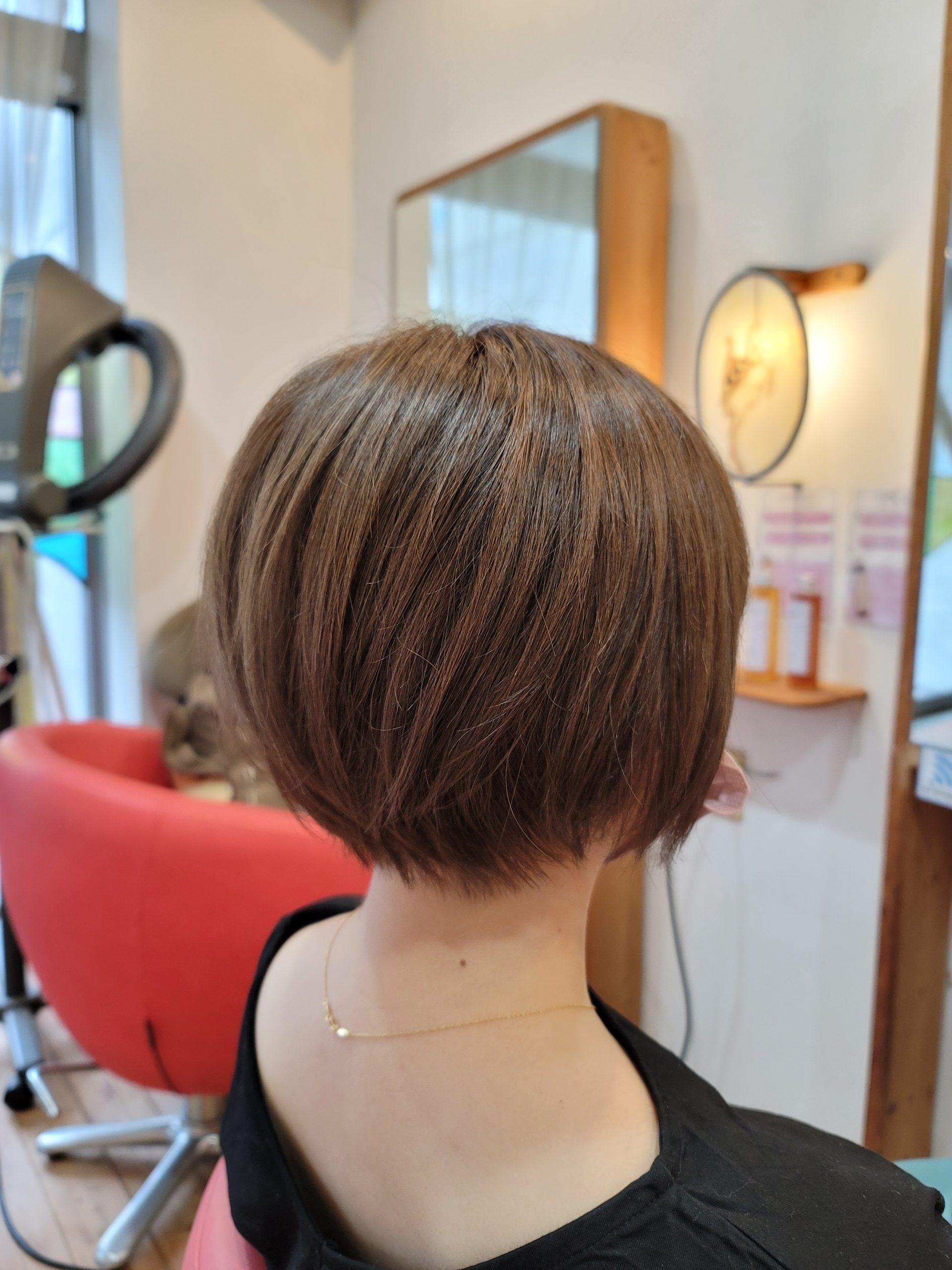 丸みのあるショート | たまプラーザの美容院・美容室 Din kant【ディンカント】